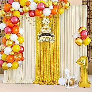Wrinkle Free 20ft × 10ft Champagne Backdrop Curtain for Party Wedding 4 Panels 5ft×10ft Silky Polyester Champagne Drapes for Backdrop Decor Birthday Baby Shower Photography Photo Background