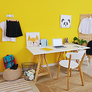 Wire Mesh Round Waste Basket, 9 inch Wide Trash Can Wire Basket, Lightweight Mesh Trash Can Open Top Wastebasket Recycling Bins Desk Office School Garbage Cans Home Office Essential (1PC-Black)