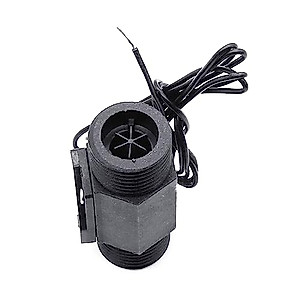 Csnbfiop G1/2 DN15 Water SensorSwitch Flowmeter Fluid Meter Lightweight EasyInstallation Water Flowmeter Counter Fluidmeter