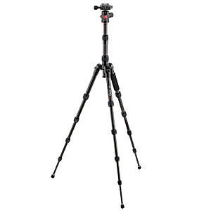 Oben CT-3535 Folding Carbon Fiber Travel Tripod with BE-208T Ball Head