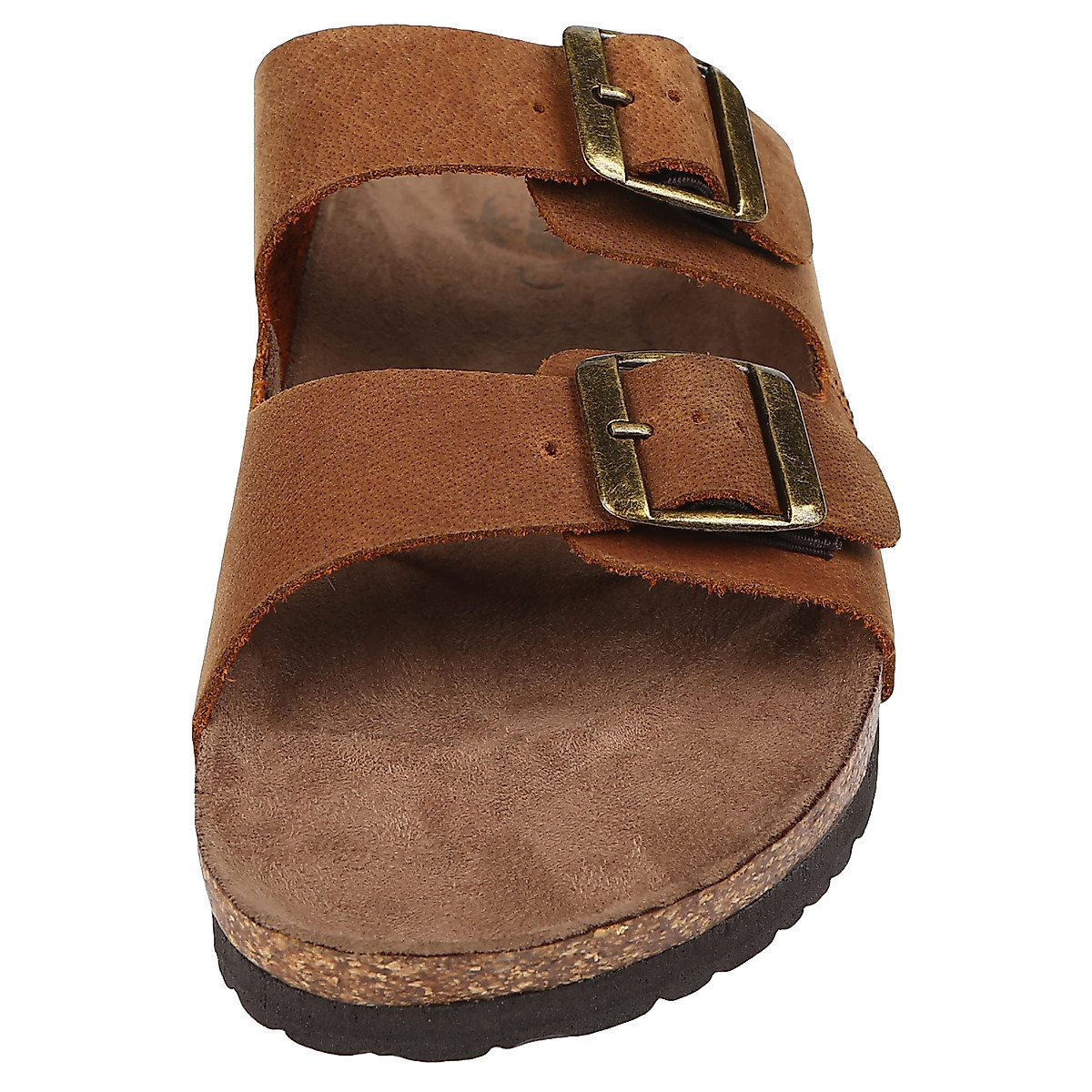 Northside Women's Raegan Cork Sandal, Toffee, 9