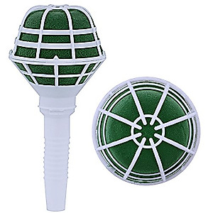 Supla 6 PCS Bouquet Holders Foam Floral Handle Handle Bouquet Holder for Bridal Fresh Flowers Silk Flowers Wedding Supplies Decoration