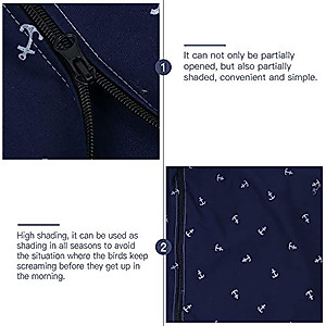 ULTECHNOVO Bird Cage Cover, Large Bird Cage Cover Thicken Parrot Cage Protector Night Bird Cage Cloth Cover Pet Outdoor Family