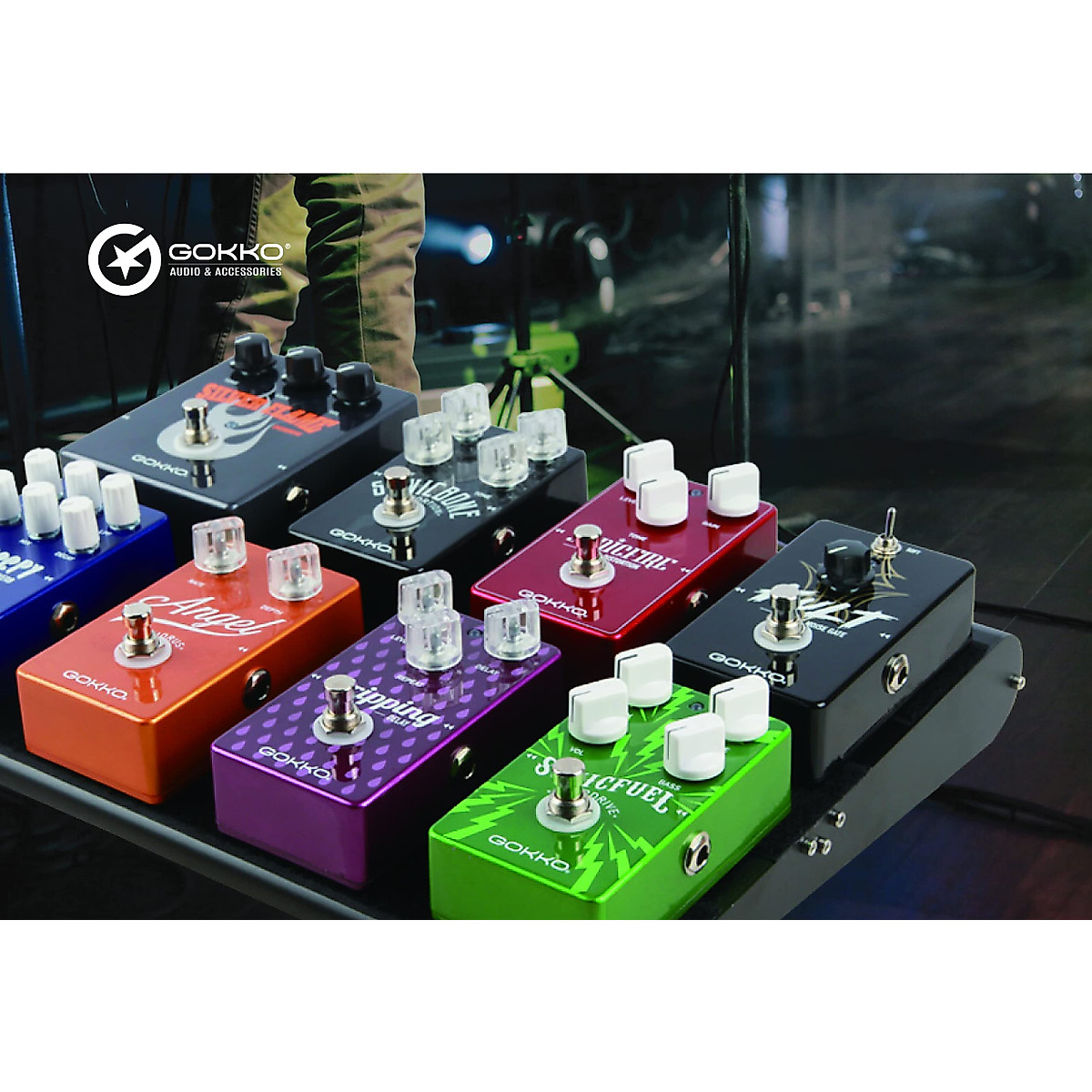GOKKO Guitar Effect Pedal (GK-24 Overdrive)