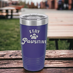 OEZZO Purple Customized Tumblers, Double Wall Personalized Tumblr, Laser Engraved Text with Names for Special Holidays (Purple, 20oz)
