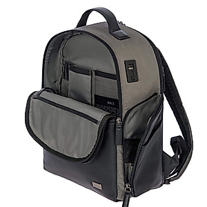 Bric's Monza Medium Laptop|Tablet Business Backpack, Grey.Black, One Size