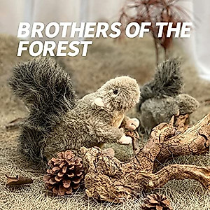 ALL FOR PAWS Classic Squirrel Pet Toys, Small