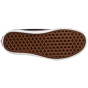 Vans Girls Low-Top Sneakers, Black Suede Canvas Black White Iju, 6 UK