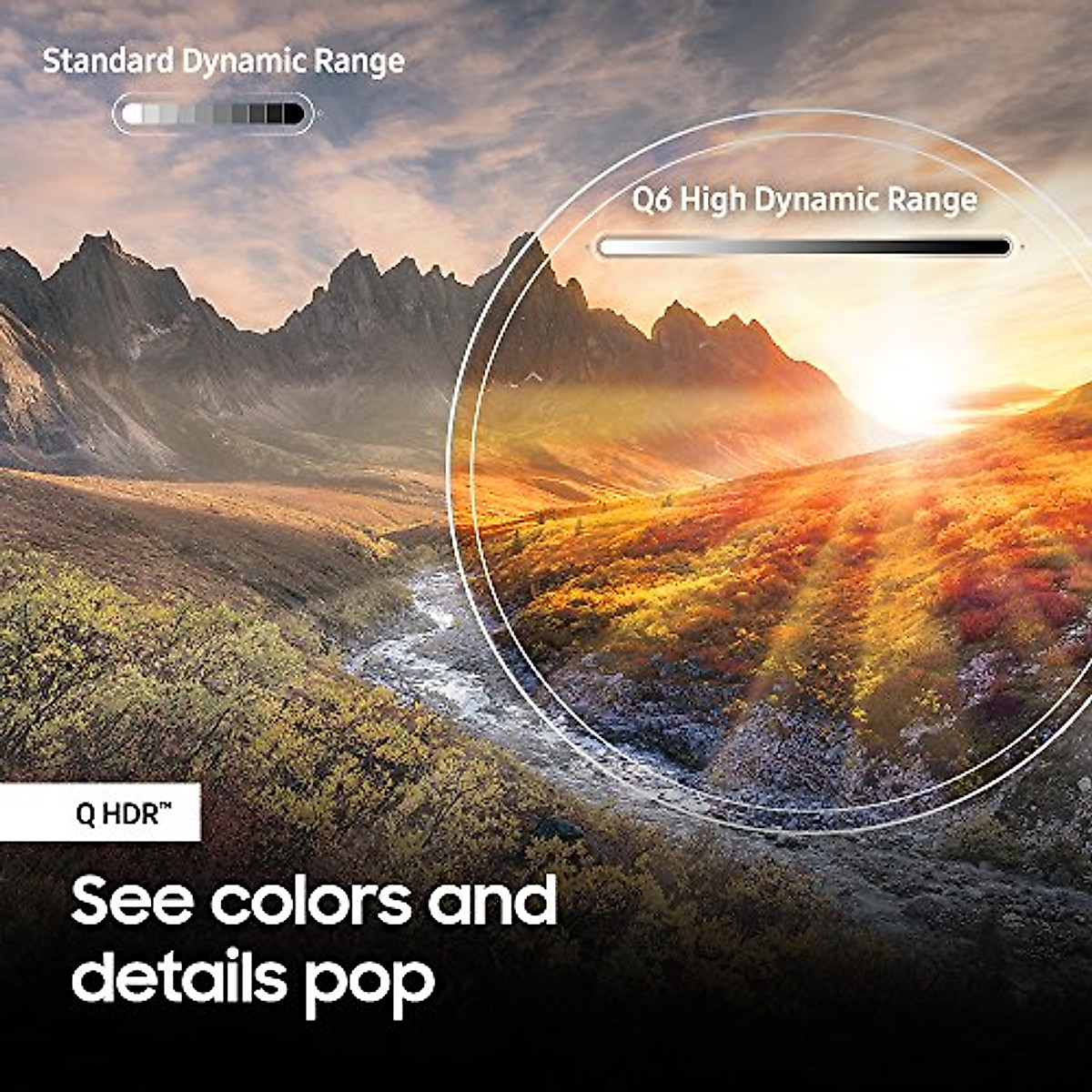 Samsung QN65Q6FN FLAT 65” QLED 4K UHD 6 Series Smart TV 2018