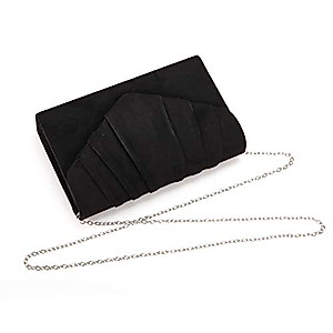 Nodykka Purses and Handbags Envelope Evening Clutch Crossbody Bags Velvet Classic Wedding Party Shoulder Bag for Women