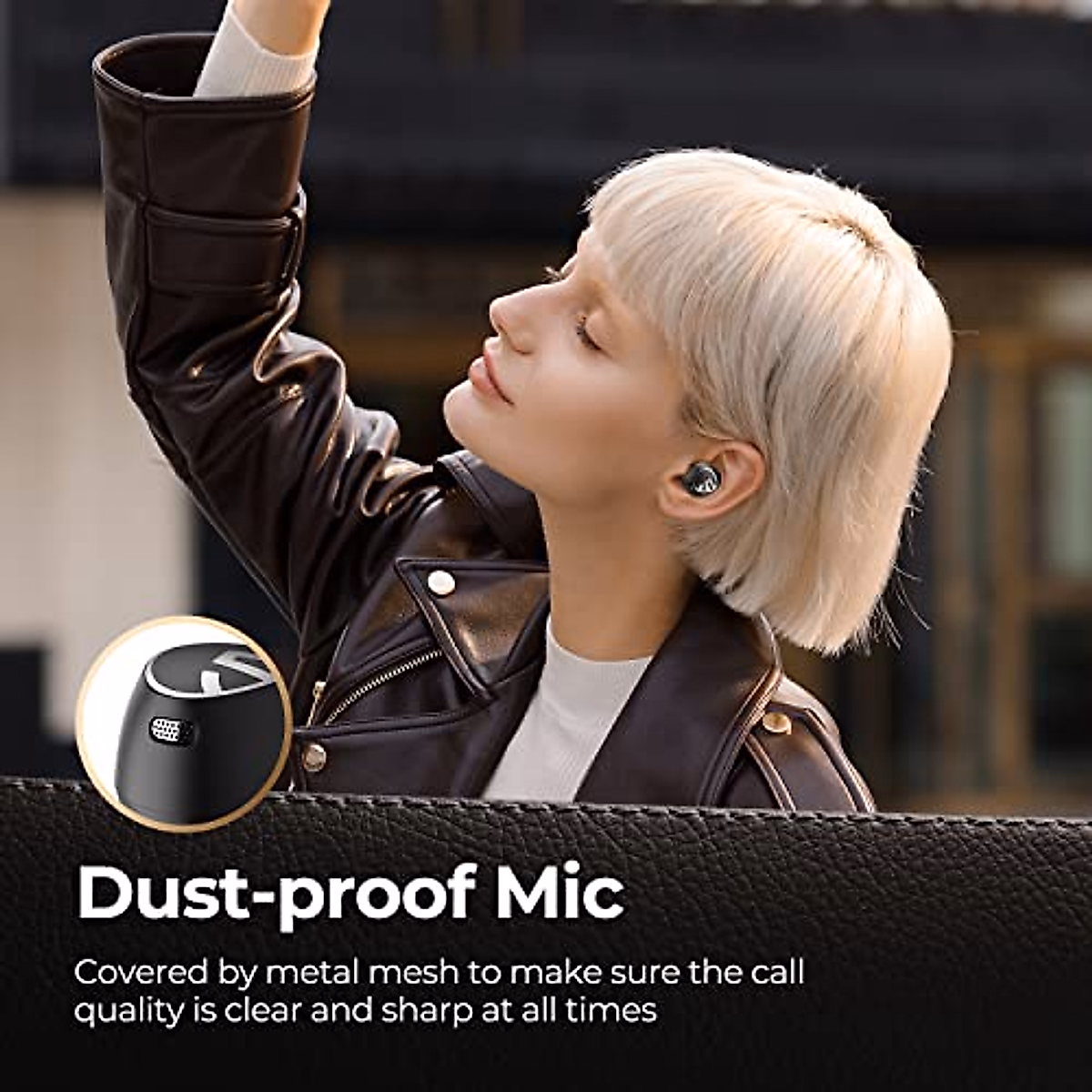 SoundPEATS Free2 classic Wireless Earbuds Bluetooth V5.1 Headphones with 30Hrs Playtime in-Ear Wireless Earphones, Built-in Mic for Clear Calls, Touch Control, Single/Twin Mode, Immersive Stereo Sound