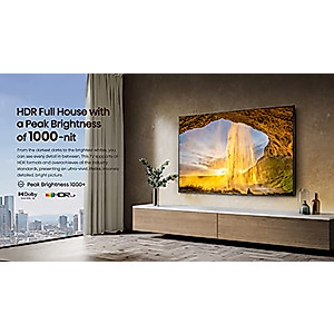 Hisense ULED Premium U7H QLED Series 65-inch Class Quantum Dot Google 4K Smart TV (65U7H, 2022 Model), Black