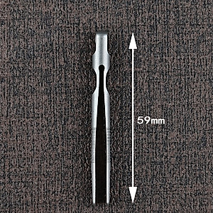 Mini Titanium Tweezers,Small TC4 Titanium Alloy Clip Portable Tweezers Nipper,EDC Outdoor Travel Camping Hiking Tool Keychain Pendant