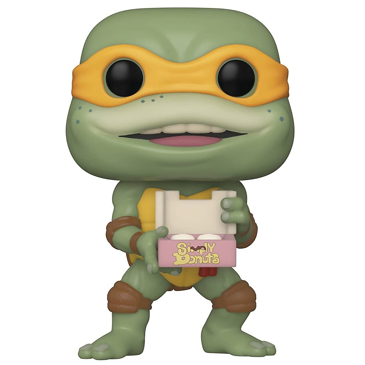 POP Teenage Mutant Ninja Turtles II: Secret of The Ooze - Michaelangelo Funko Pop! Vinyl Figure (Bundled with Compatible Pop Box Protector Case), Multicolored, 3.75 inches