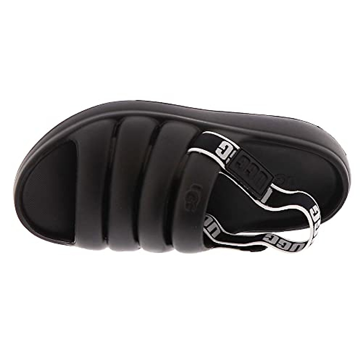 UGG Unisex-Child Sport Yeah Sandal, Black, 6 Big Kid