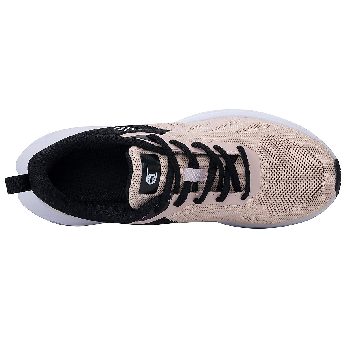 Women's Running Shoes Air Tennis Athletic Fashion Sneakers Lightweight Walking Gym Jogging Sport Workout Shoes Blackpeach US 10.5