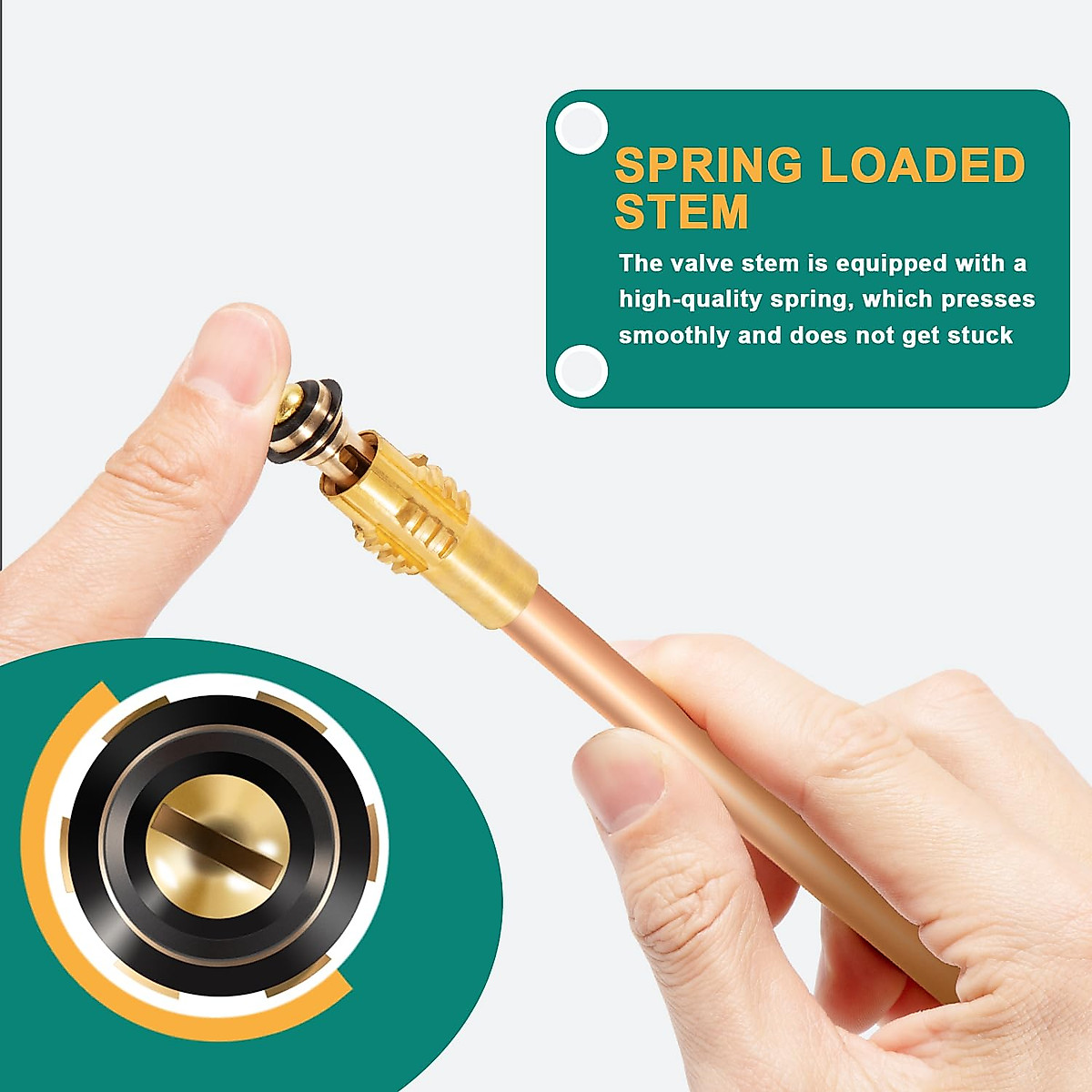123-0095 Replacement Stem Assembly for Mansfield Style 500 Series Full-turn Hydrants Manufactured From 1970-2006, for 12 Inches Sillcock ASFP（Overall length 16 Inches）