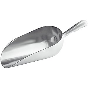 OCS Parts Aluminum 13.5-Inch Food and Ice Scoop | 58-Ounce | Professional Grade Scooper for Ice, Flour, Candy, Sugar, Rice, Popcorn, Coffee, and Beans for Home or Commercial Kitchens