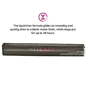 HUDA BEAUTY Life Liner Double Ended Eyeliner Liquid & Pencil