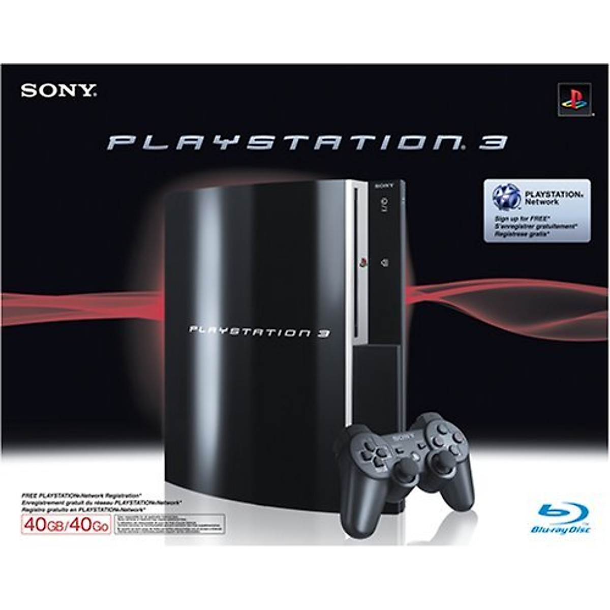 PlayStation 3 40GB System (Renewed)