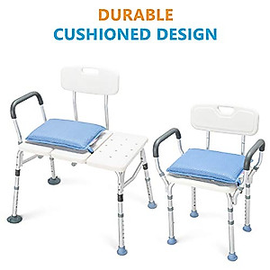 OasisSpace Cushion for Shower Chair, Seat Cushion for Shower Bench, Transfer Benches, Shower Chairs and Kneeling Pads,Bath Seat Cushion for Elderly, Senior, Handicap & Disabled