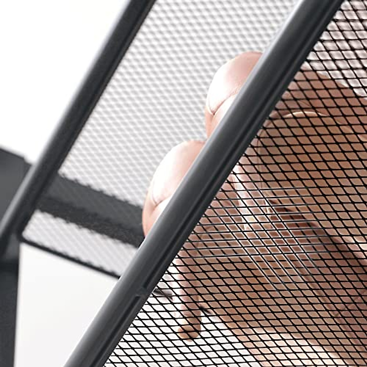 SONGMICS Shoe Rack, 2-Tier Stackable Shoe Storage Shelf, Flat or Angled Shoe Organizer, Metal Shoe Tower Stand for Closet Entryway, Grey 12.1 x 36.4 x 16.5 Inches