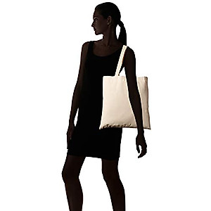 (12 Pack) 1 Dozen - Heavy Cotton Canvas Tote Bag (Natural)
