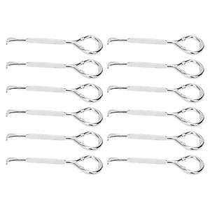 12pcs Paint Can Opener, Bottle Opener, M10 Steel Can Opener MultiFunctional Paint Bucket Can Opener Bottle Opener for Paint Barrels, Beer Cans