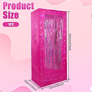 Poen Halloween Funny Adult Women Halloween Costumes Box Accessory, Pink