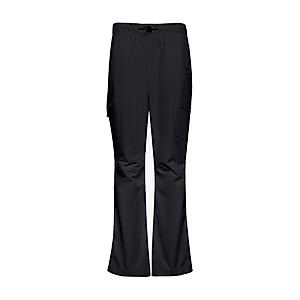 Arctix Women's Lumi Pull Over Fleece Lined Cargo Snow Pants, Black, 3X