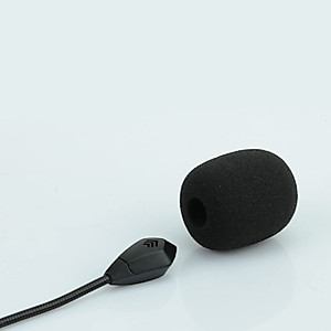 LEFXMOPHY Mic Pop Filter Replacement for V-MODA BoomPro Microphone Windscreen Foam Cover, 3-Pack