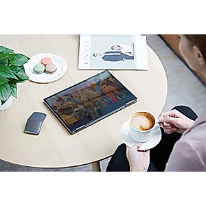 Lenovo Yoga Mouse with Laser Presenter, 2.4GHz Wireless Nano Receiver & Bluetooth 5.0, Award-Winning Ergonomic V-Shape, Adjustable 1600 DPI, Optical Mouse, GY50U59626, Iron Grey, gray