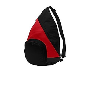Port Authority Active Sling Pack OSFA True Red/Black