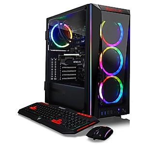 CLX Set TGMSETRTM0B03BM Gaming Desktop - Liquid Cooled AMD Ryzen 7 5800X 3.8GHz 8-Core Processor, 16GB DDR4 Memory, GeForce RTX 3080 10GB GDDR6X Graphics, 240GB SSD, 2TB HDD, WiFi, Windows 11 Home