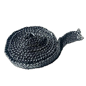 AW Perkins Bagged Black Wood Stove Door Gasket - 5/8" x 1/8" x 7'