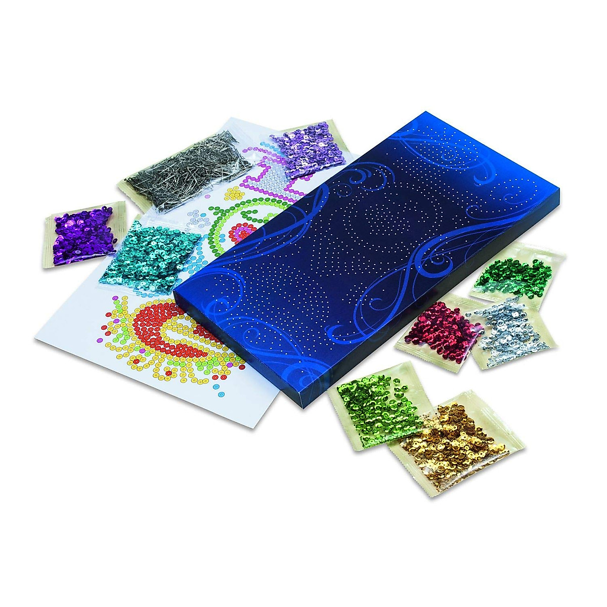 Sequin Art Craft Teen Love Sparkling Arts & Crafts Picture Kit