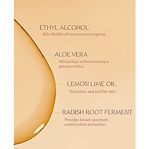 Touchland Power Mist Hydrating Hand Sanitizer FRESH 3-PACK | Mint, Citrus, Lemon Lime | 500-Sprays each, 1 FL OZ (Set of 3)