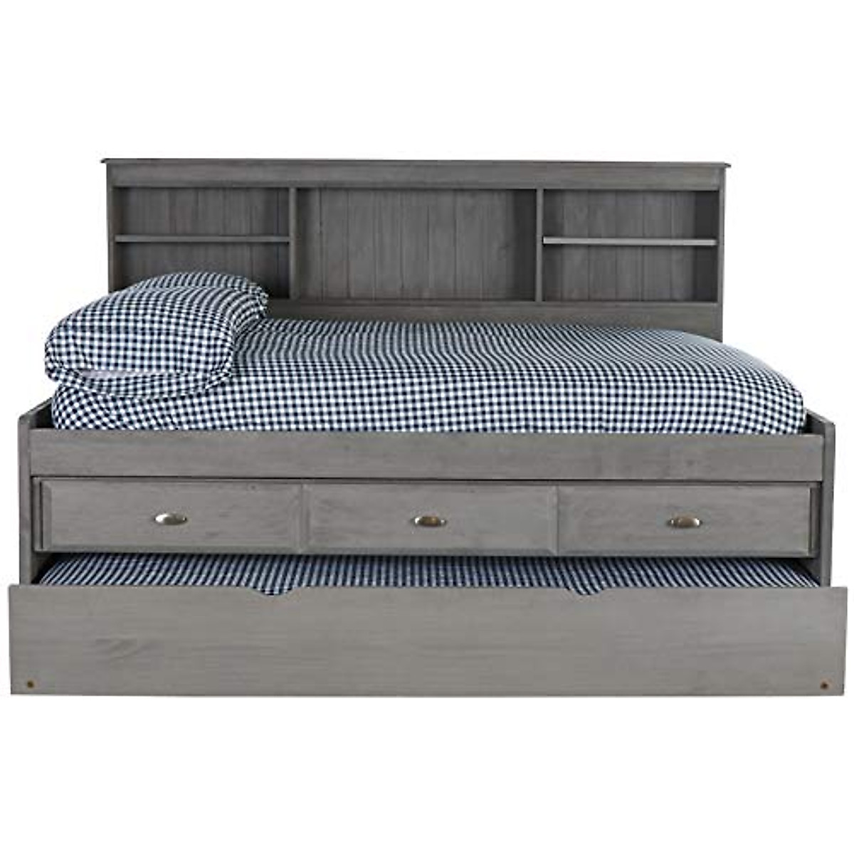 Discovery World Furniture Full Daybed with 3 Drawers & Trundle