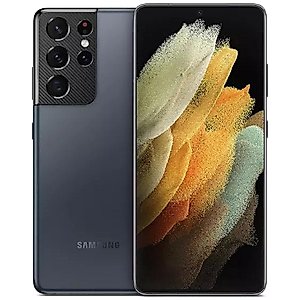 Samsung Galaxy S21 Ultra 5G, US Version, 128GB, Phantom Navy - Unlocked (Renewed)