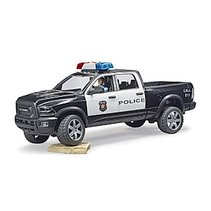 Bruder RAM 2500 Police with Policeman, L&S Module
