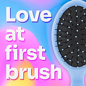 Wet Brush Squirt Detangling Brush, Sky - Mini Detangler Brush, No Tangle Ultra-Soft IntelliFlex Bristles, Wet & Dry Styling Hair Brush for Women & Men, All Hair Types