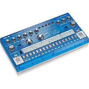 Behringer RD-6-BB Analog Drum Machine - Blue Translucent
