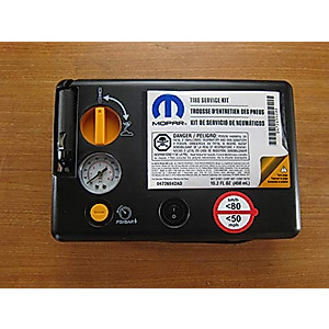Mopar Tire Service Kit for Temporary Seal of One Tire & Inflator New OEM