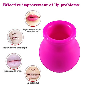 Lip Plumper Device Lip Filler Beauty Pump,New Upgrade Soft Silicone Pout Lips Enhancer Plumper Tool, Natural Pout Mouth Tool, City Lips Lip Plumper Full of charm Lip Juvalips,Soft Lip Brush Lip Pump