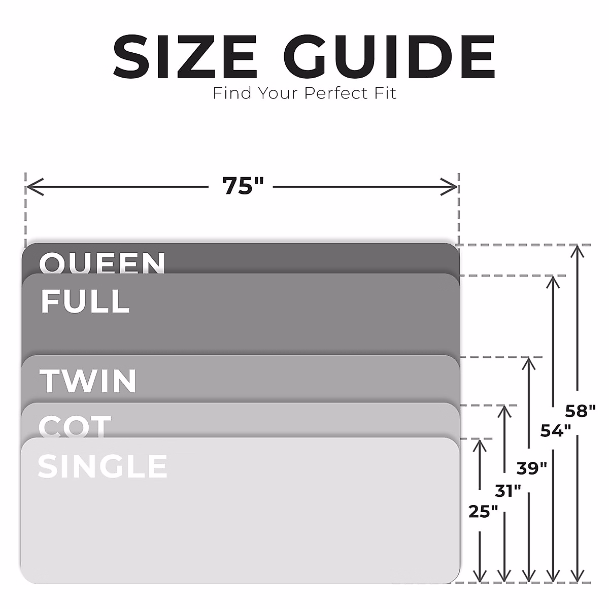 Cozzzi Foldable Mattress Queen Size for Floor and Traveling with Removable Cover - Lightweight and Portable Folding Mattress for Adults & Kids - Compact and Easy to Storage (75in x 58in x 4in)