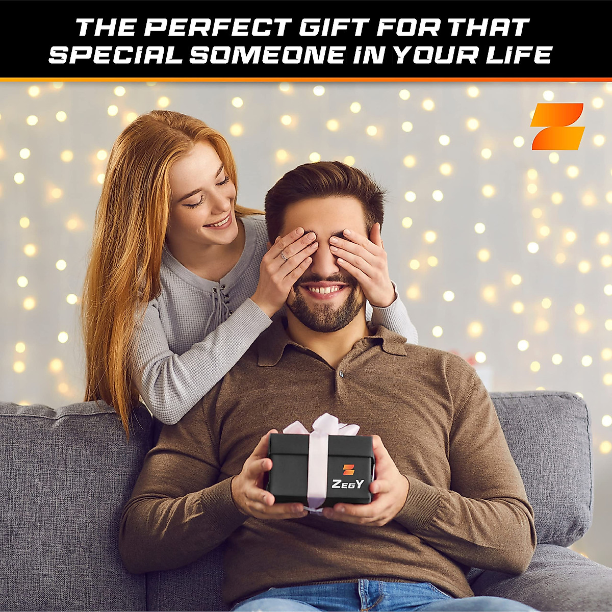 ZEGY Slim Credit Cardholder Minimalist Wallet – Premium Full Grain Leather Wallet– Cardholder Wallet for Men and Women with 7 Slots – Including 1 ID Card Slot – RFID Blocking Slim Wallet (Brown)