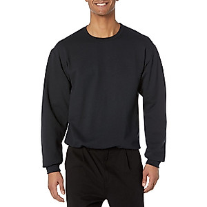 Jerzees -Men's NuBlend Fleece -Sweatshirts & Hoodies, Sweatshirt-Black, Medium