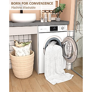 Zenzy 3" Full Waterproof Mattress Topper Cover, [100% Waterproof] [Ultra-Soft] Cover for Mattress Topper, Washable & with Adjustable Straps, Oeko-TEX Certified [Only Cover]- Beige