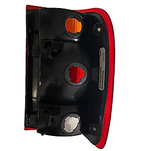 Dependable Direct Driver Side (LH) Tail Light Lamp for 1998-1999 Ford Ranger FO2800121 F87Z13405BA