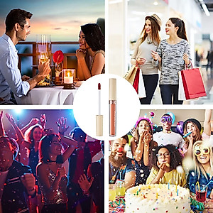 Rosarden Matte Nude Lipstick - Matte Liquid Lipstick - Nude Liquid Lipstick - Waterproof & Long Lasting 24 Hour Matte Lipstick- Soft Velvet Matte Lipstick - Matte Lipstick Lip Makeup for Women(01)